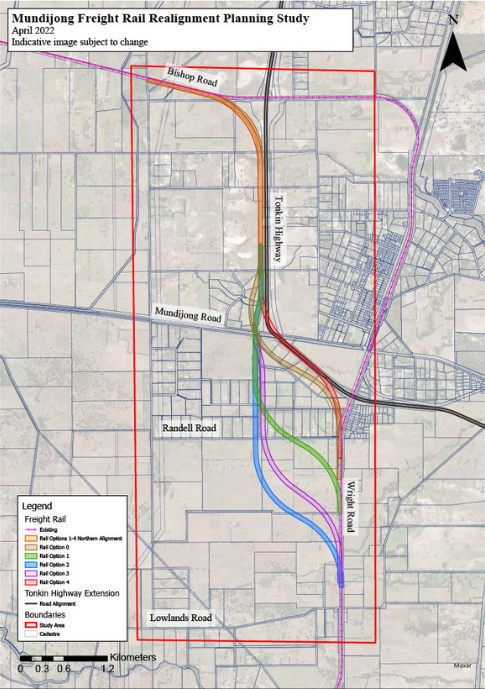 Mundijong Freight Rail Realignment | Main Roads Western Australia