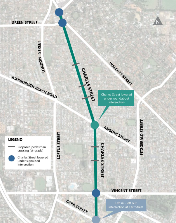 Charles Street Planning Study | Main Roads Western Australia