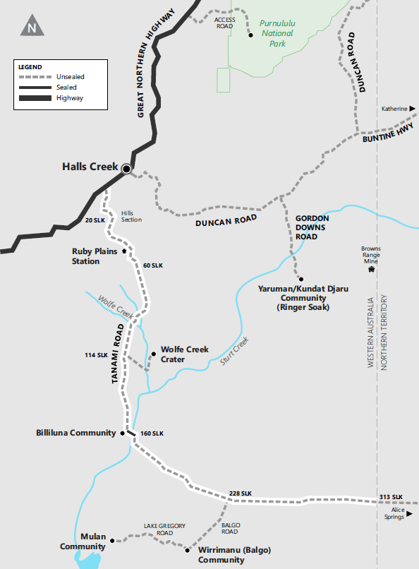 Tanami Road Upgrade | Main Roads Western Australia
